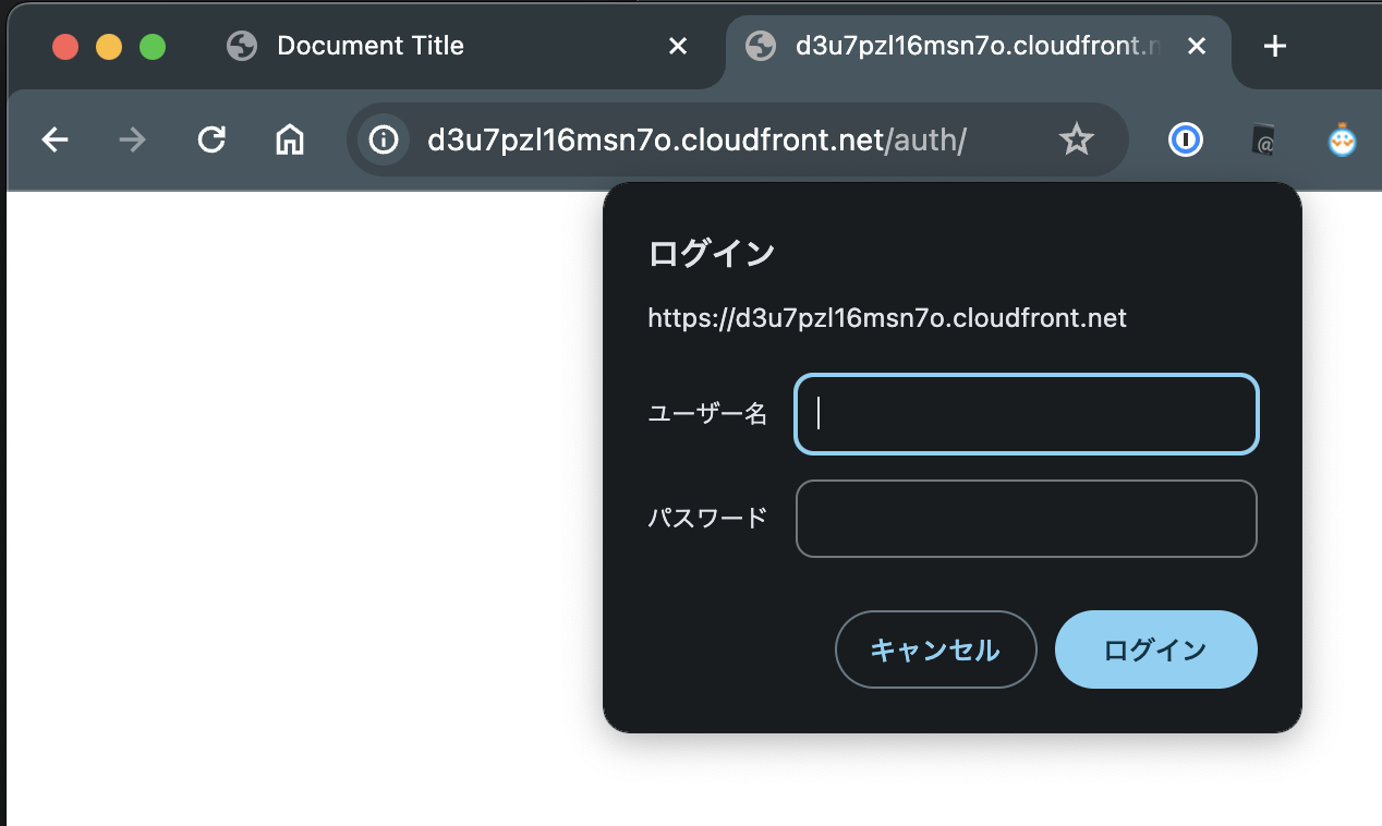 CloudFrontを通過する特定のパスのみにBasic認証を設定してみた | DevelopersIO