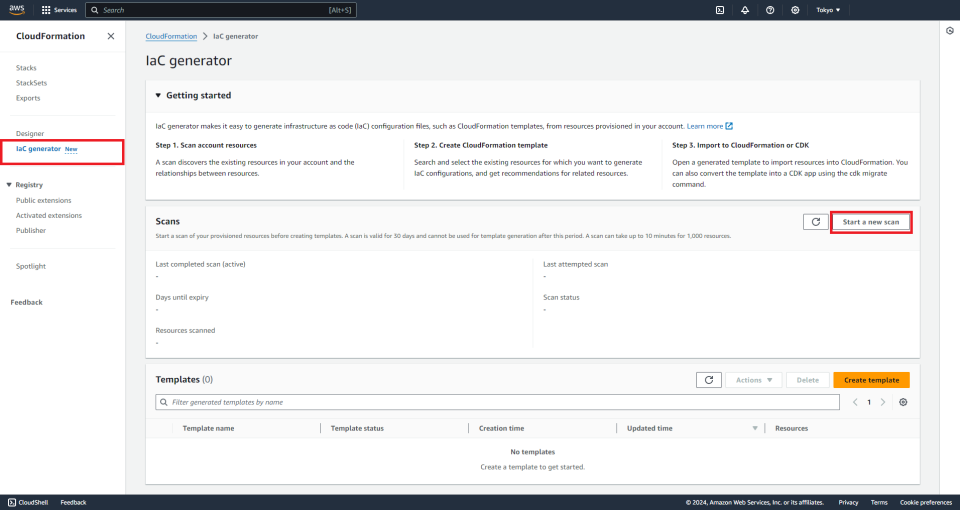 AWS CloudFormation에 새롭게 추가된 IaC generator 기능에 대하여 | DevelopersIO