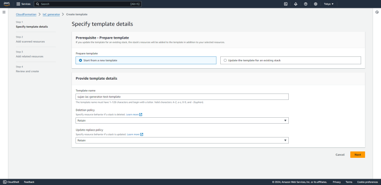 AWS CloudFormation에 새롭게 추가된 IaC generator 기능에 대하여 | DevelopersIO