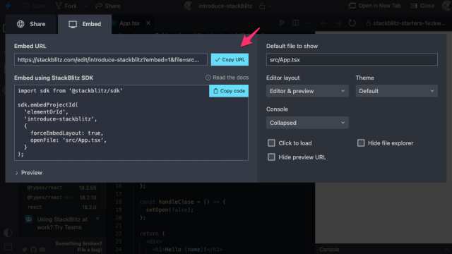 フロントエンドのブログを書くのにStackBlitzが便利そう | DevelopersIO