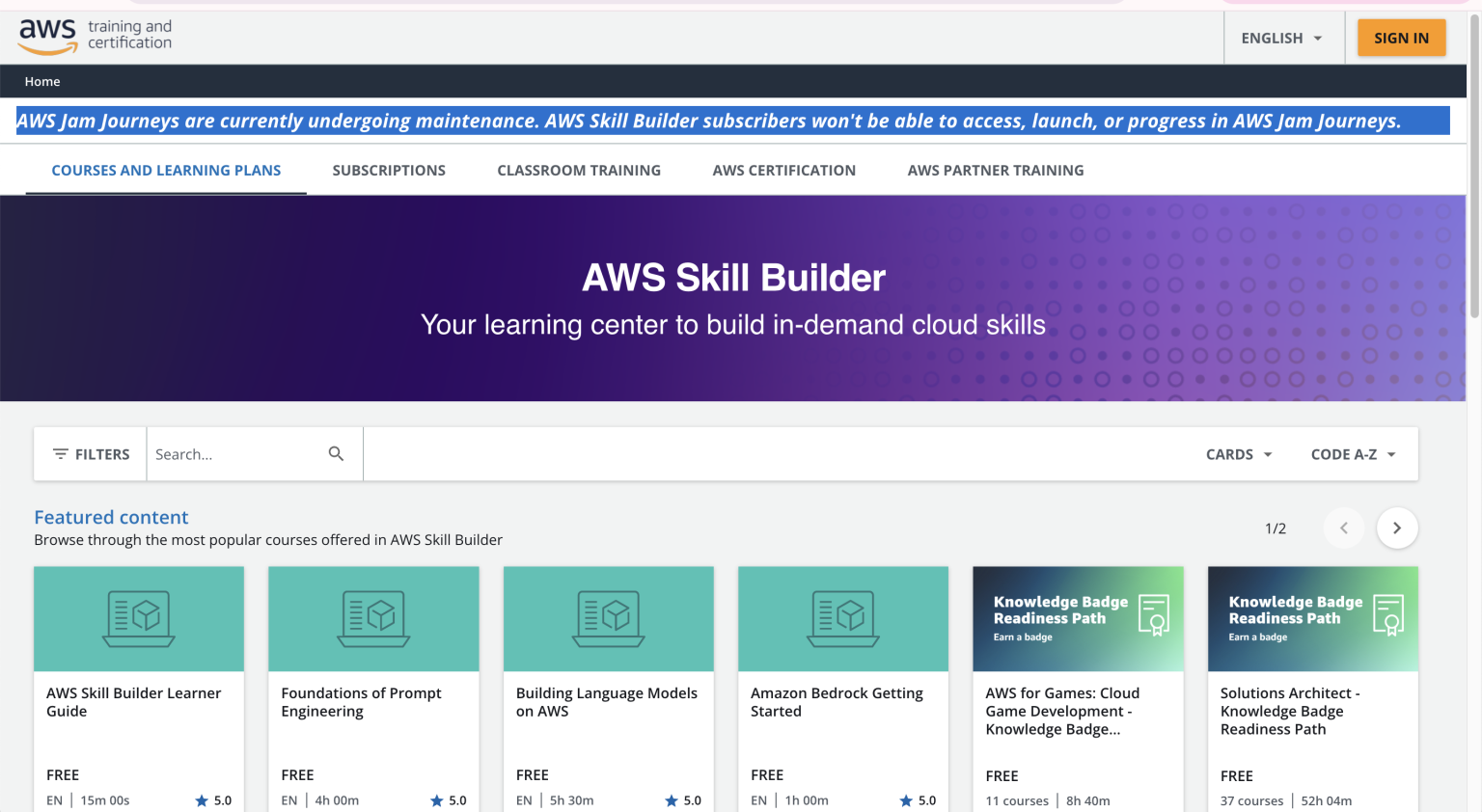 優良な学習コンテンツの宝庫「AWS Skill Builder」の始め方 | DevelopersIO