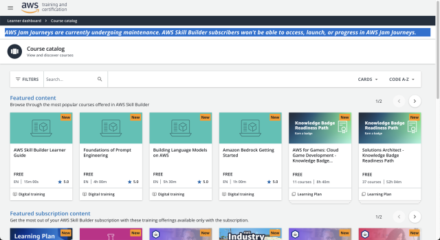 優良な学習コンテンツの宝庫「AWS Skill Builder」の始め方 | DevelopersIO