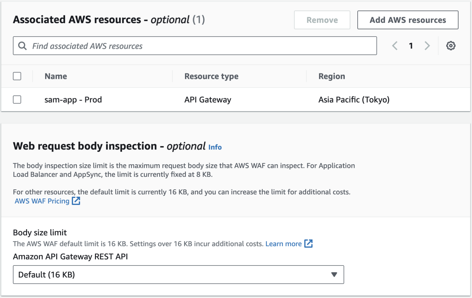 [アップデート]AWS WAFのリクエストボディの検査上限が一部サービスを除き64KBまで引き上げられました | DevelopersIO