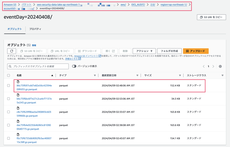 [アップデート]Amazon Security LakeでEKS監査ログが取得できるようになりました | DevelopersIO
