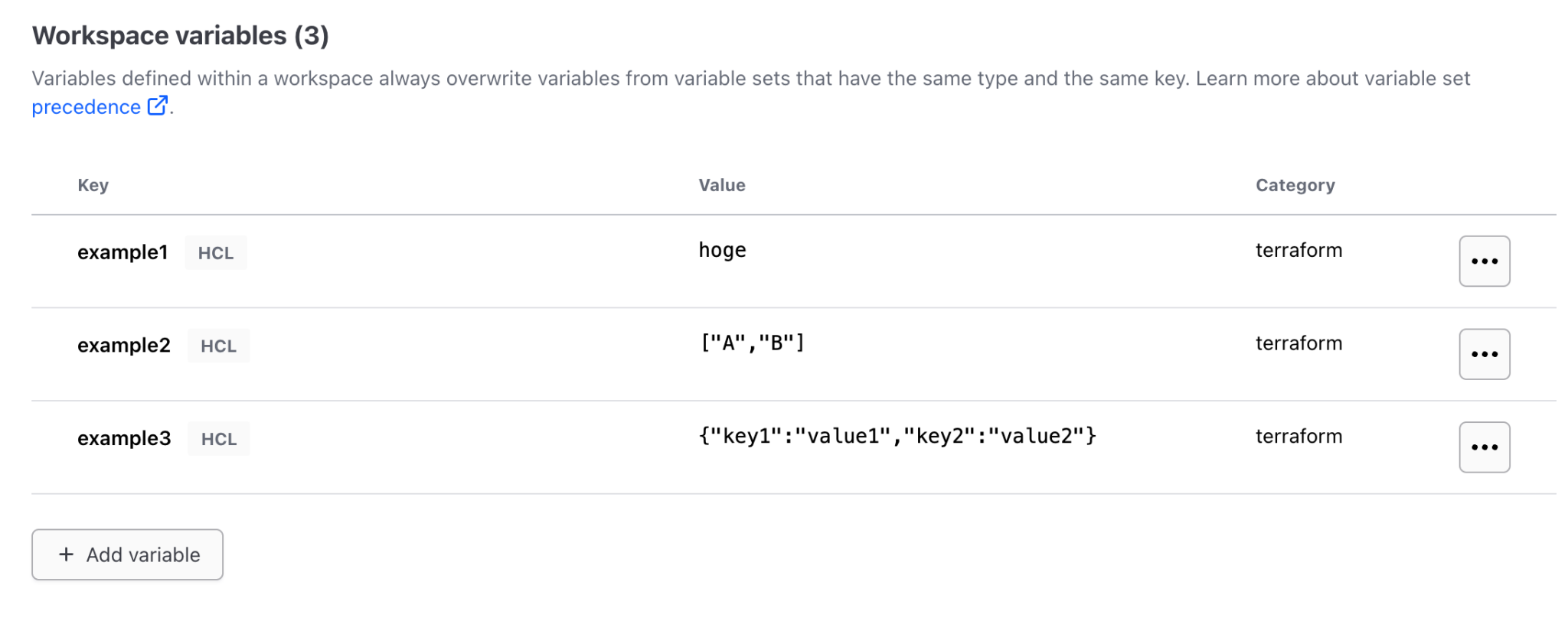 Terraform 1.8で追加されたencode_expr関数を使って、tfe providerでHCP TerraformのVariableを定義してみる | DevelopersIO