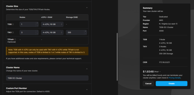 AWS Marketplaceを使用してSaaS製品(TiDB Cloud)を使ってみた | DevelopersIO