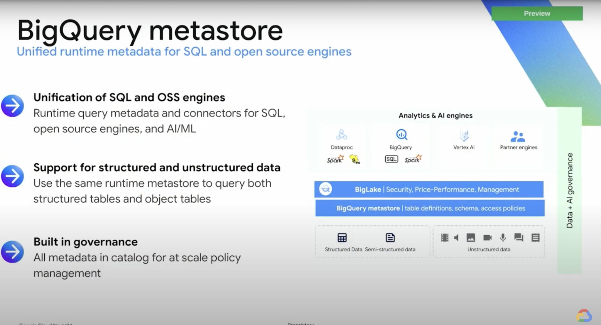 Google Cloud Next’24で発表されたBigQueryのアップデート情報をまとめました | DevelopersIO
