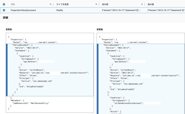 [アップデート]AWS CloudFormationの変更セットの差分がプロパティレベルで確認できるようになりました | DevelopersIO