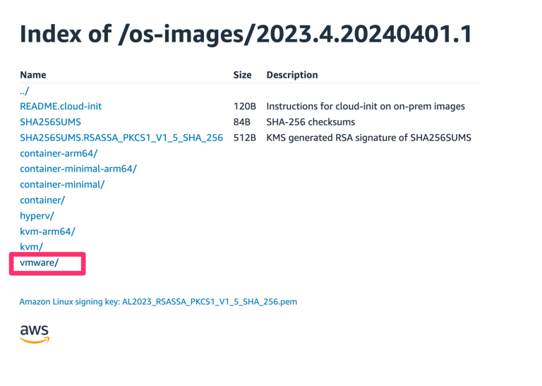VMware Cloud on AWSにAmazon Linux 2023を構築する | DevelopersIO
