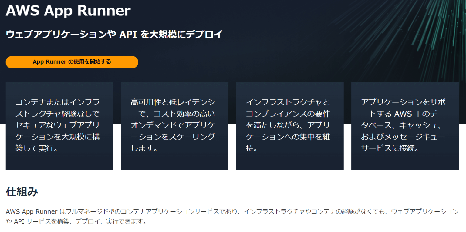 AWS入門ブログリレー2024〜AWS App Runner編〜 | DevelopersIO