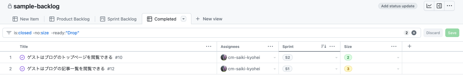 GitHub Projectsを使った（プロダクト/ スプリント）バックログ管理 #スクラム | DevelopersIO