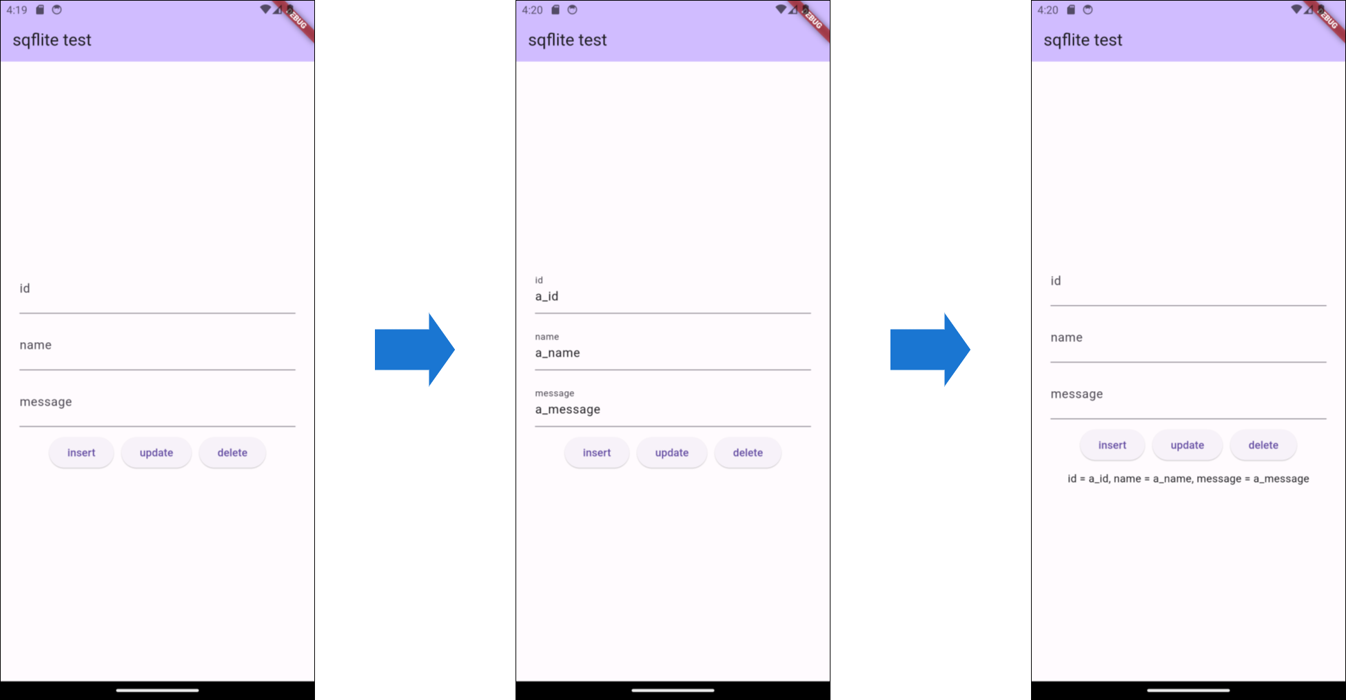 Flutterで軽量なRDBMSのSQLite（sqflite）を使ってみた | DevelopersIO