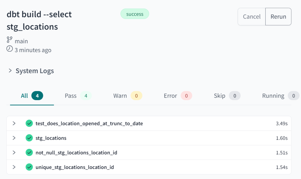 [新機能]dbtでSQL上の1つ1つのロジックに対しテストを行える「Unit tests」を試してみた | DevelopersIO
