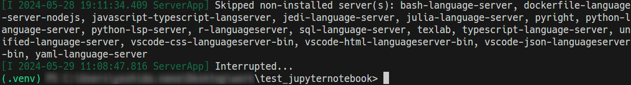 Venv で作成した Python 仮想環境に Jupyter をインストールして、jupyter Notebook をローカルで起動してみた