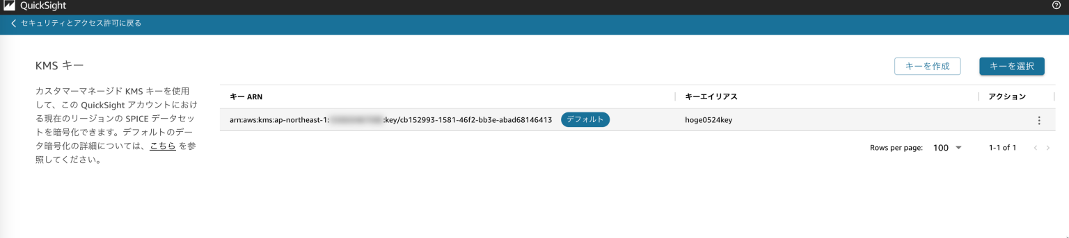 [アップデート] Amazon QuickSight の KMS 設定が API から行えるようになりました | DevelopersIO