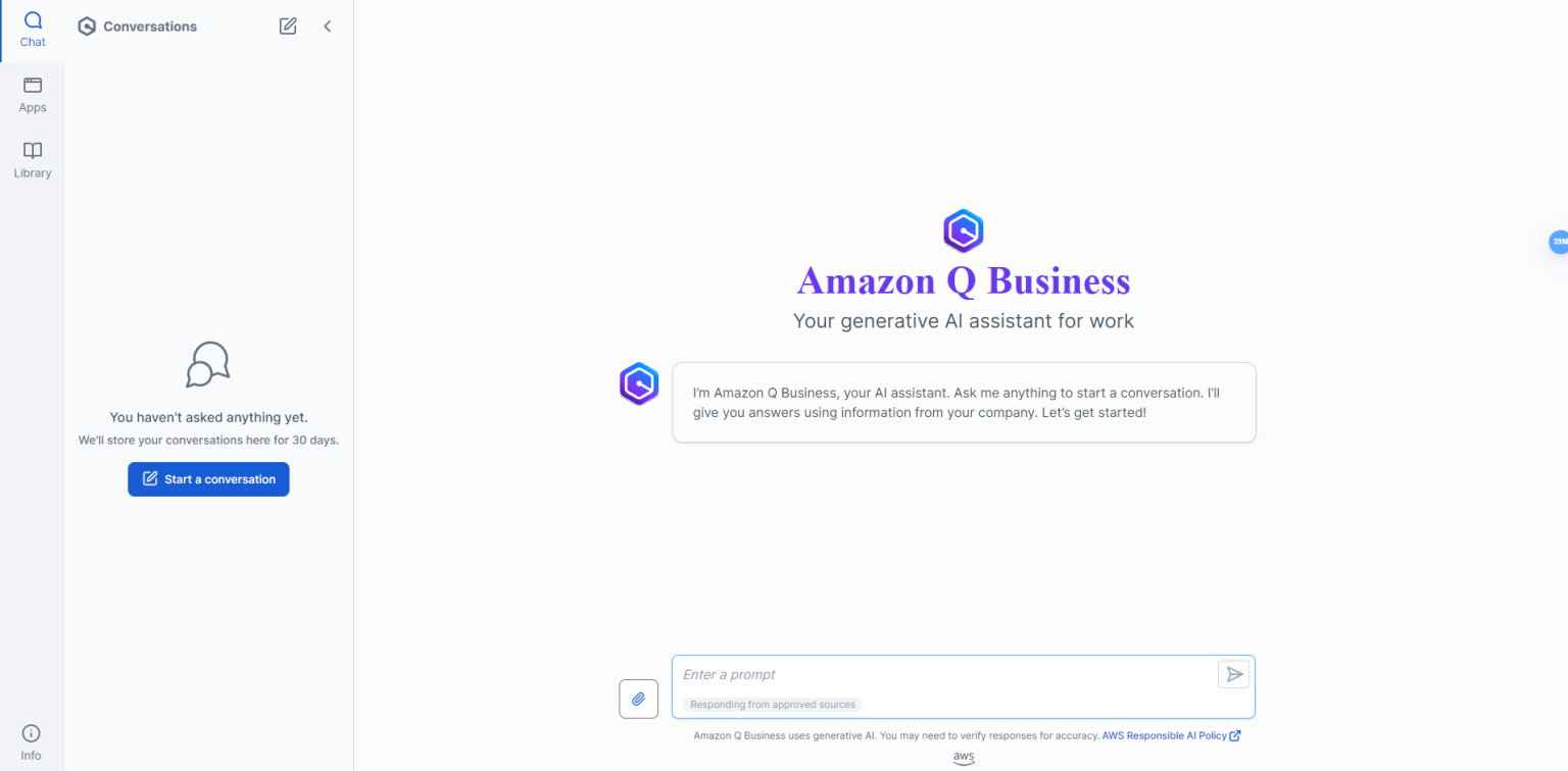 Amazon Q Business と S3 を連携してみた | DevelopersIO