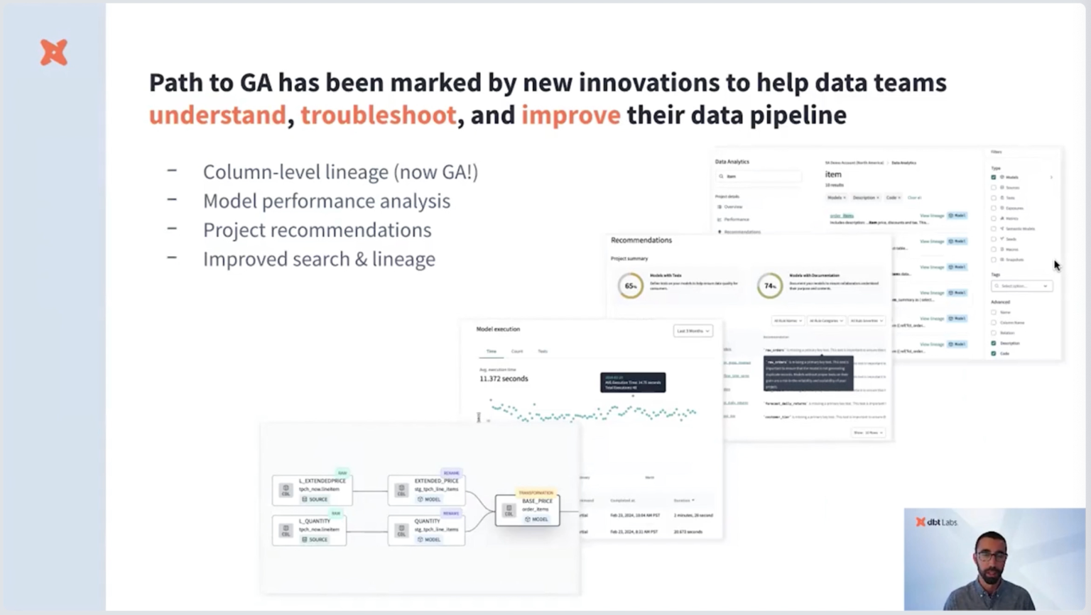 注目の新機能＆GA(一般利用可能)アナウンスが盛り沢山！『dbt Cloud Launch Showcase』視聴レポート #dbt | DevelopersIO