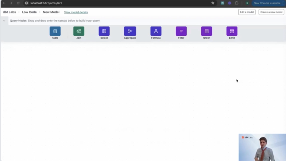 SQLに慣れていない人でもdbt Cloud上でモデル開発が出来るように！ 『ローコードエディタ』機能がアナウンスされました。 #dbt ...