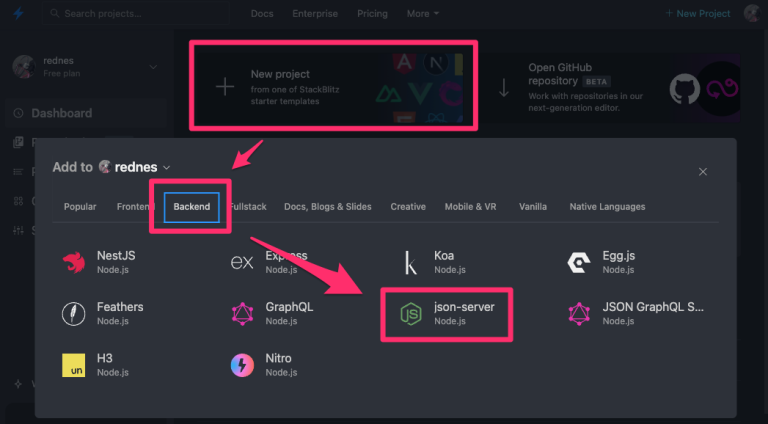 StackBlitzでReactとJSON Serverを動かしてフロントエンドでAPIからデータを取得するサンプルをブラウザで全部動かす | DevelopersIO