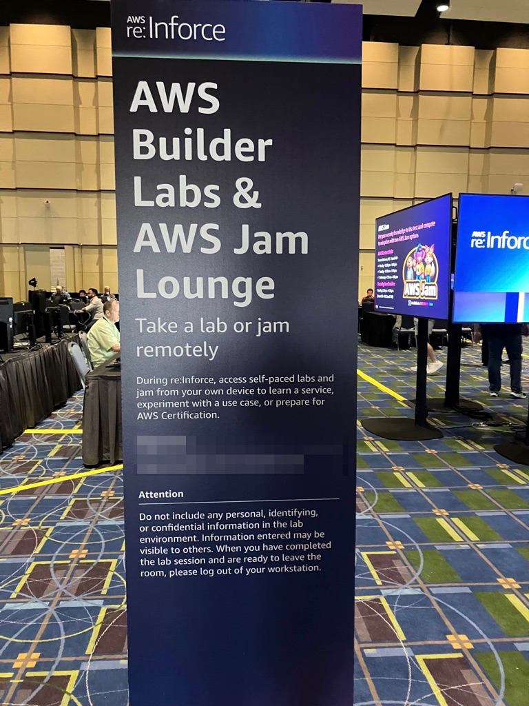 AWS re:Inforce 2024会場でセルフペースのラボとJamに参加しよう！ #AWSreInforce | DevelopersIO