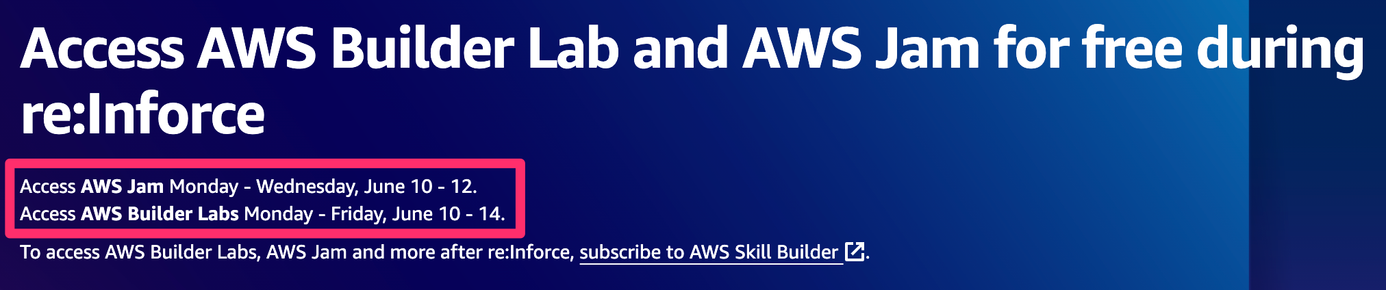 AWS re:Inforce 2024会場でセルフペースのラボとJamに参加しよう！ #AWSreInforce | DevelopersIO