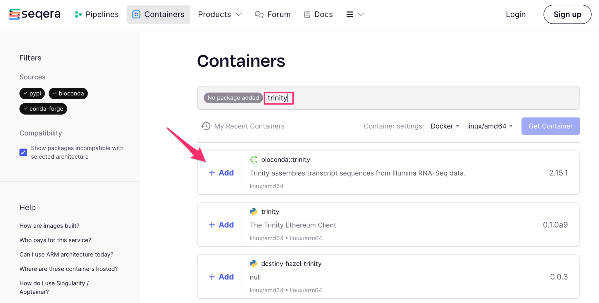 任意のバイオインフォマティクスツールを詰め込んだコンテナイメージが簡単に作成できる Seqera Containers | DevelopersIO