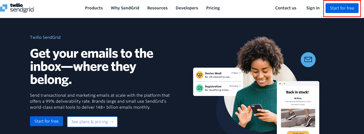 Sendgridのログイン体験が更新されました | DevelopersIO