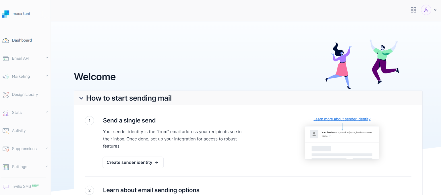 Sendgridのログイン体験が更新されました | DevelopersIO