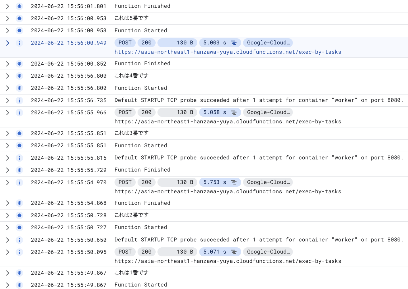 Cloud Tasksで複数のCloud Functionsを非同期に呼び出してみた | DevelopersIO