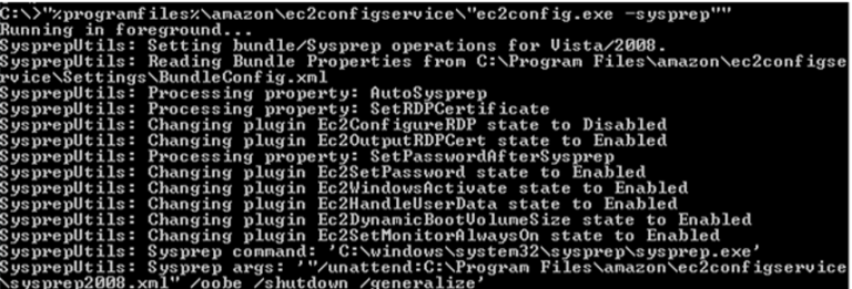 EC2Config または EC2Launch (v1、v2) ツールを使用して Sysprep をコマンドで実行できますか | DevelopersIO