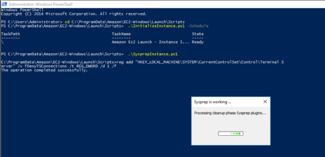 EC2Config または EC2Launch (v1、v2) ツールを使用して Sysprep をコマンドで実行できますか | DevelopersIO