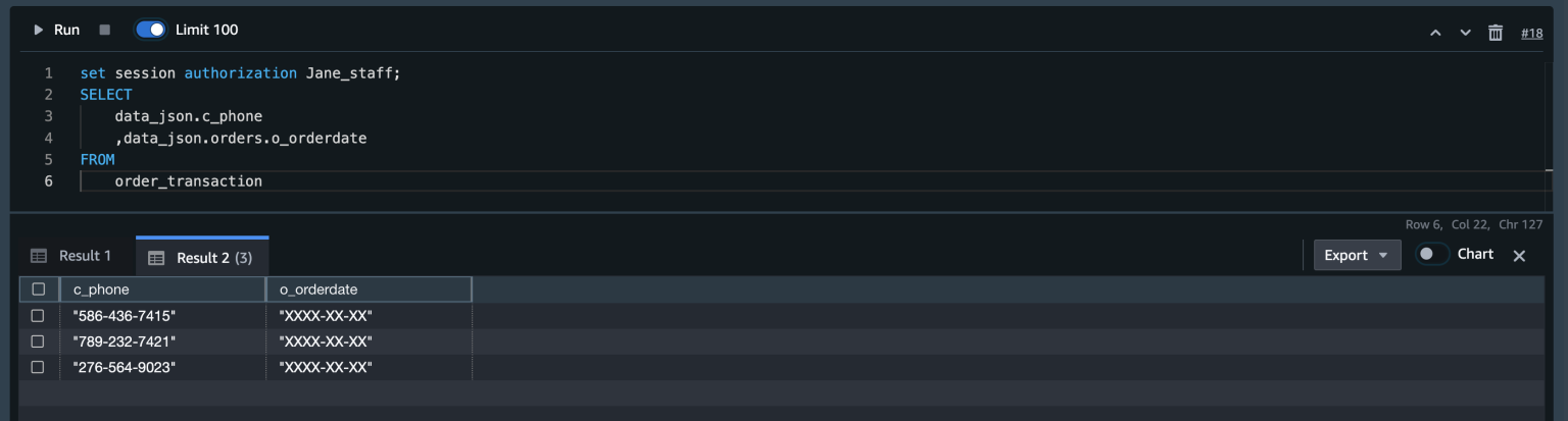 Redshiftの動的データマスキング(DDM)でSUPER型のデータをマスキングしてみた | DevelopersIO