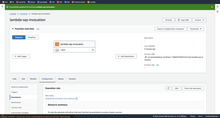 How to Invoke AWS Lambda Functions from Amazon SQS Message | DevelopersIO