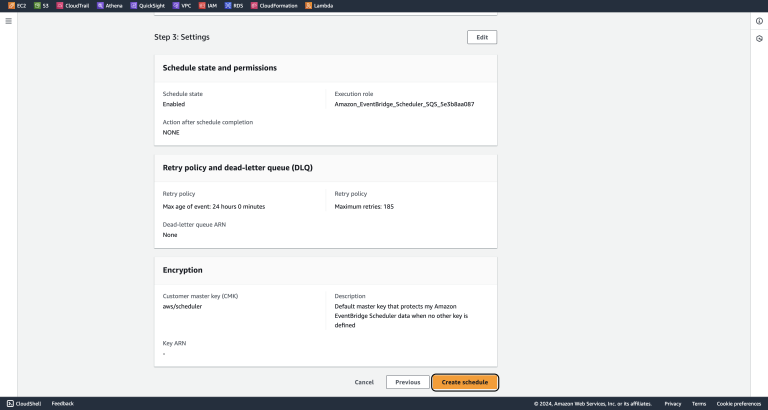 Triggering an Event Using AWS EventBridge Scheduler to SQS at a Specific Time | DevelopersIO