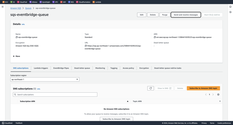 Triggering an Event Using AWS EventBridge Scheduler to SQS at a Specific Time | DevelopersIO
