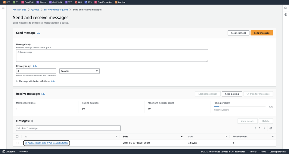 Triggering an Event Using AWS EventBridge Scheduler to SQS at a Specific Time | DevelopersIO